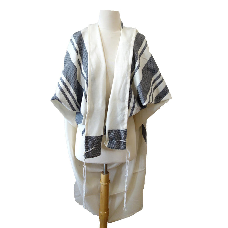 Traditional Tallit - Woven Tallit - Bar Mitzvah Tallit - Bat Mitzvah ...