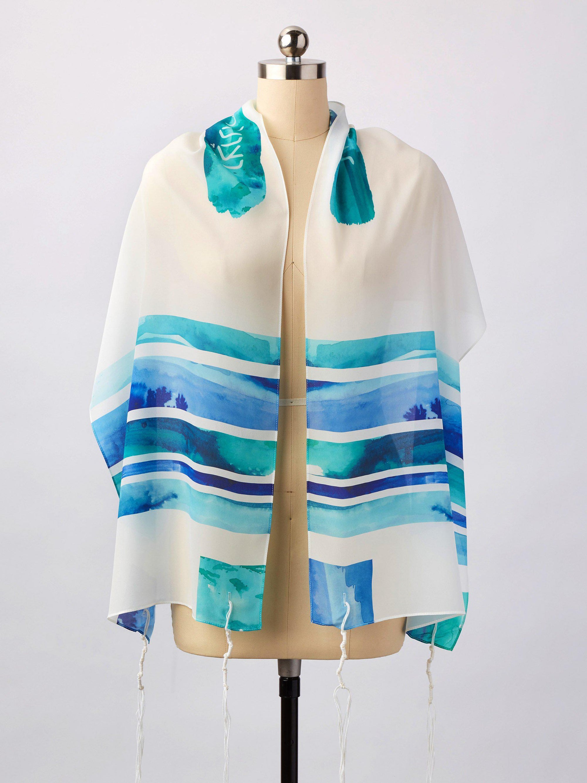 Silk Tallit - Bat Mitzvah Tallit - Tallit for Women and Girls - Advah ...
