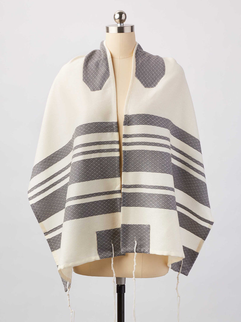 Traditional Tallit - Woven Tallit - Bar Mitzvah Tallit - Bat Mitzvah ...